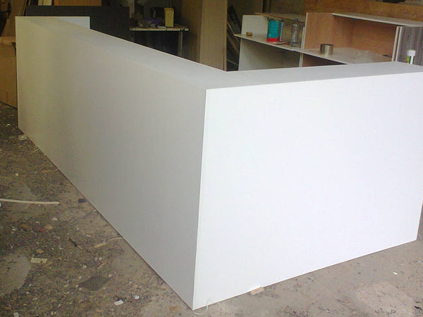 Reception Counter L Shape - 200cm x 140cm – Paddock Woods